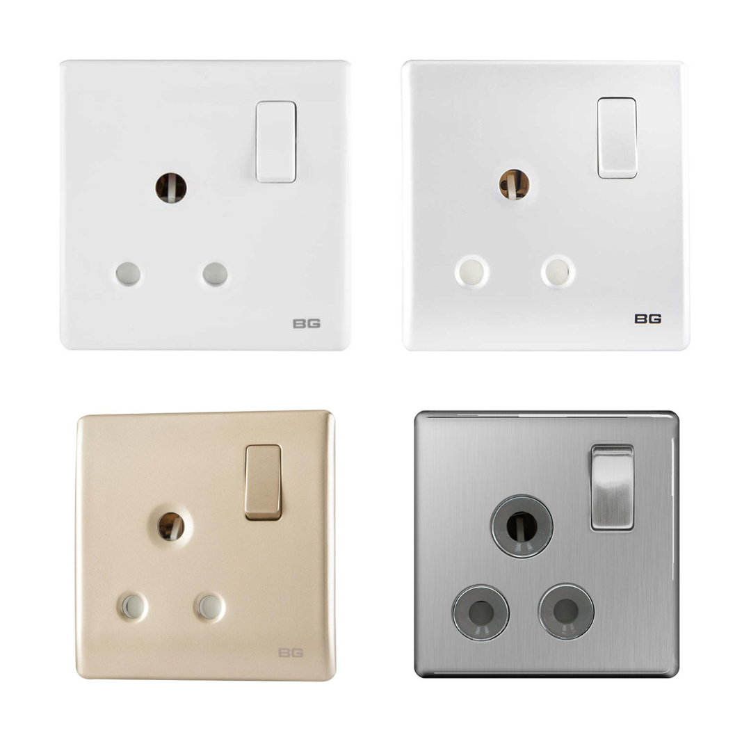 British General 13A Single Socket Switch Single Pole Socket (Assorted ...