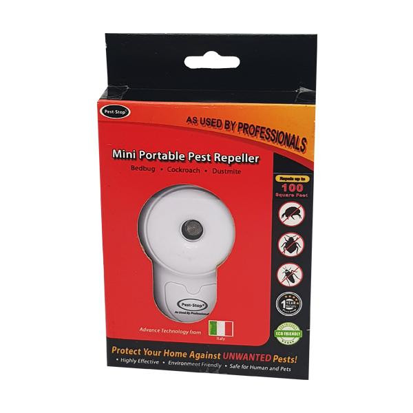 Pest Stop 100 Mini Portable Pest Repeller - Selffix DIY Online Store