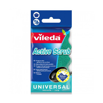 Vileda Active Scrub Scourer Sponge 1-pc (156190) | Selffix DIY