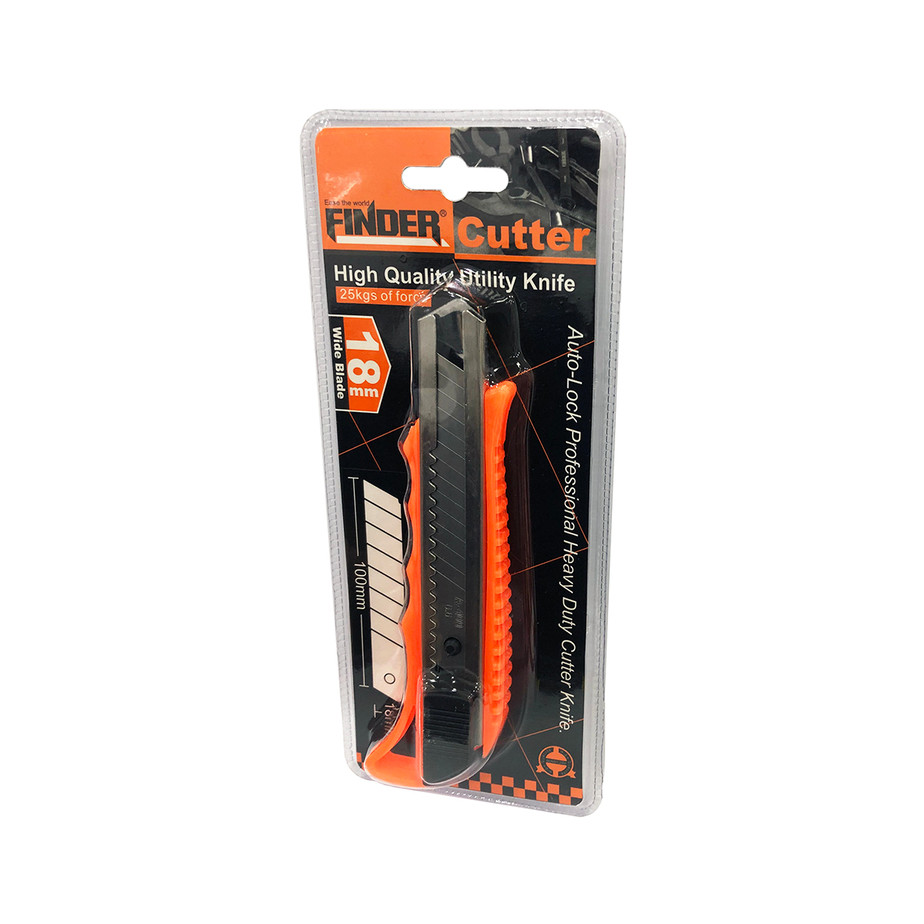 Finder Cutter Utility Knife 18mm | Selffix DIY
