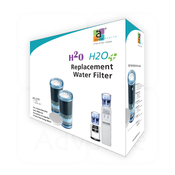 Advante H2O & H2O Plus Replacement Filter Cartridge Pack (Box of 2 ...