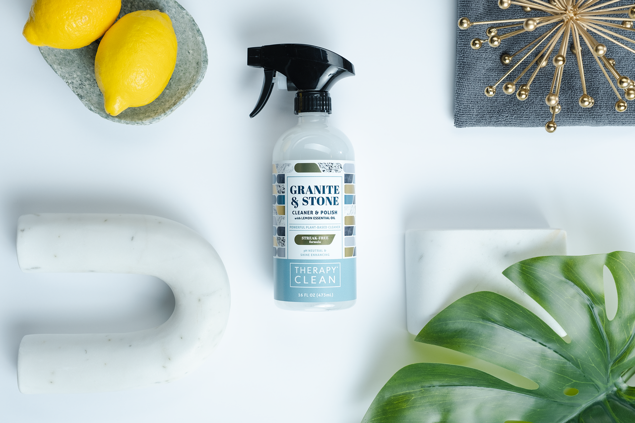 Therapy Clean Granite & Stone Cleaner & Polish 16oz | Selffix DIY