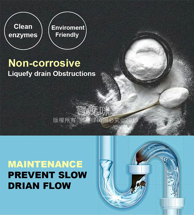 Krafter Powerful Drain Unclogger Enzyme Powder 300g | Selffix DIY