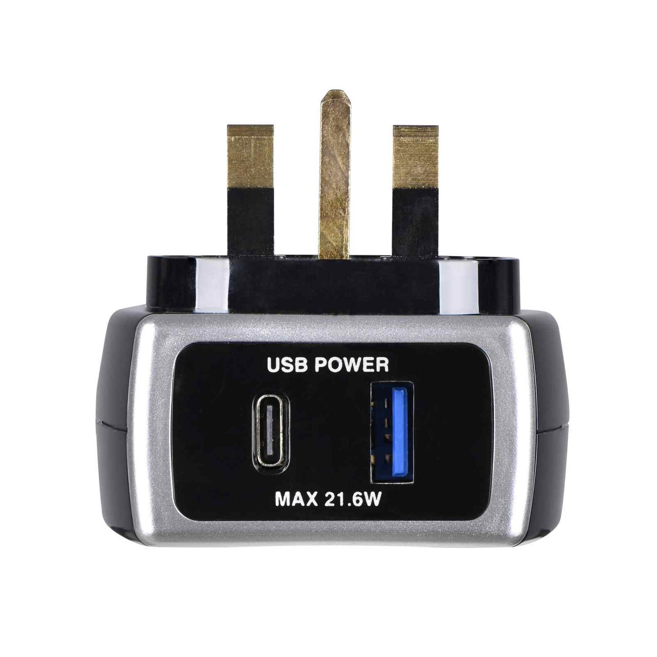 Masterplug USB Surge adaptor USB Type-C & A PD22W | Selffix DIY