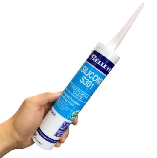 Selleys S301 GP Acetoxy Cure Silicom - Grey | Selffix DIY