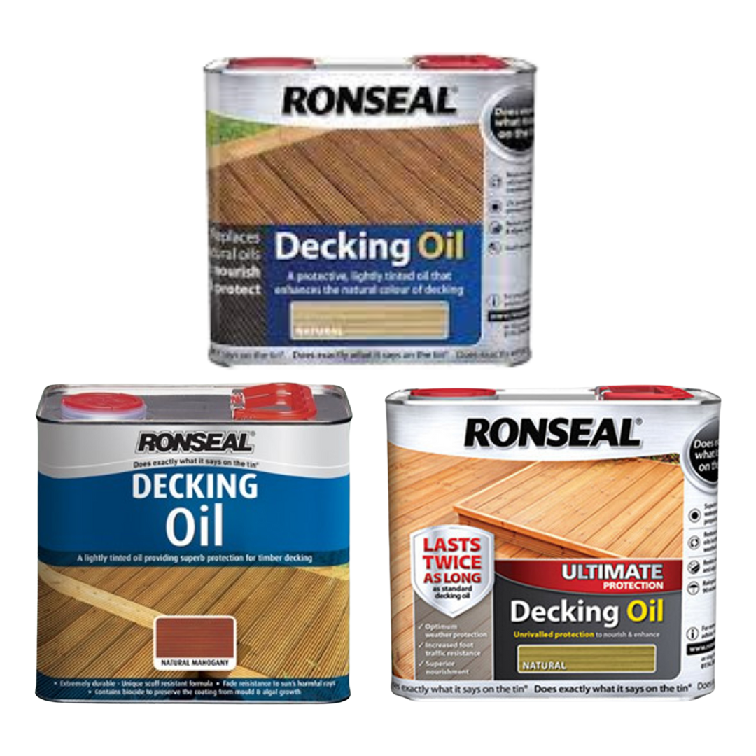Ronseal Decking Oil (Assorted Colours) | Selffix DIY