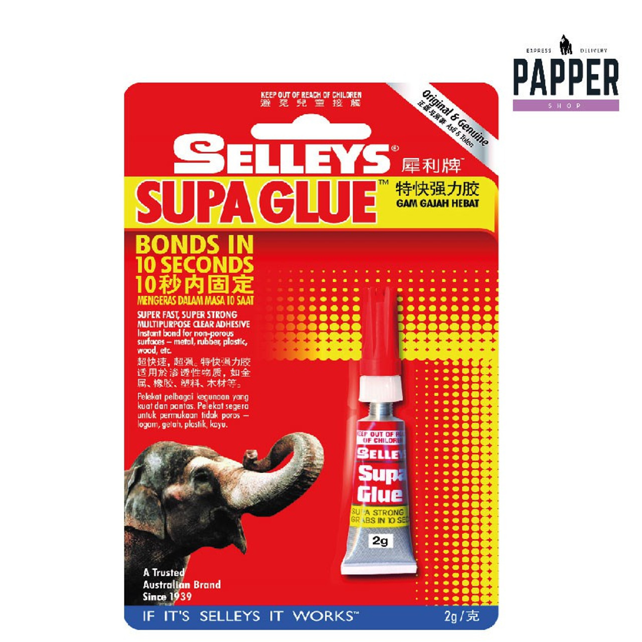 Selleys Supa Glue (Assorted Types) | Selffix DIY