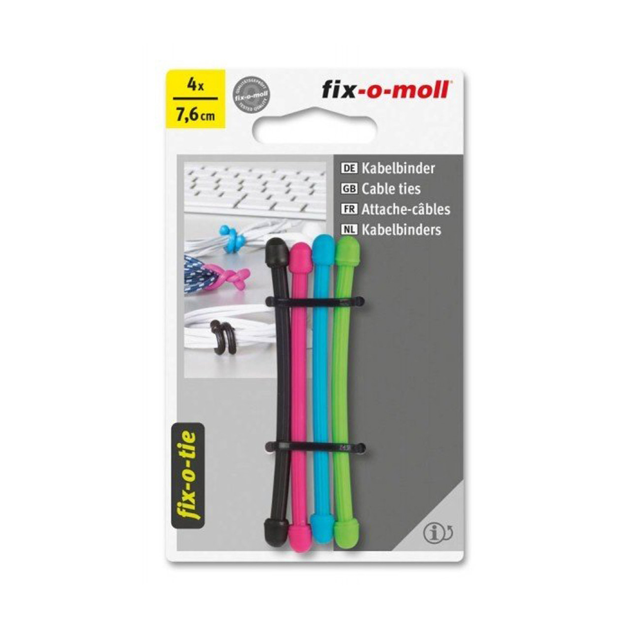 Fix-O-Moll Cable Ties (Assorted Types) | Selffix DIY