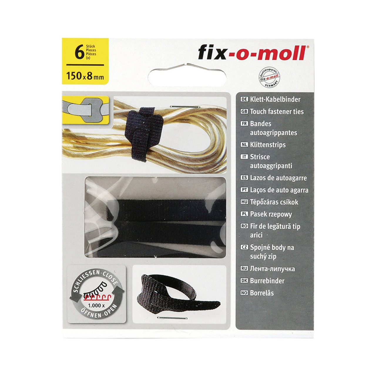 Fix-O-Moll Cable Ties (Assorted Types) | Selffix DIY