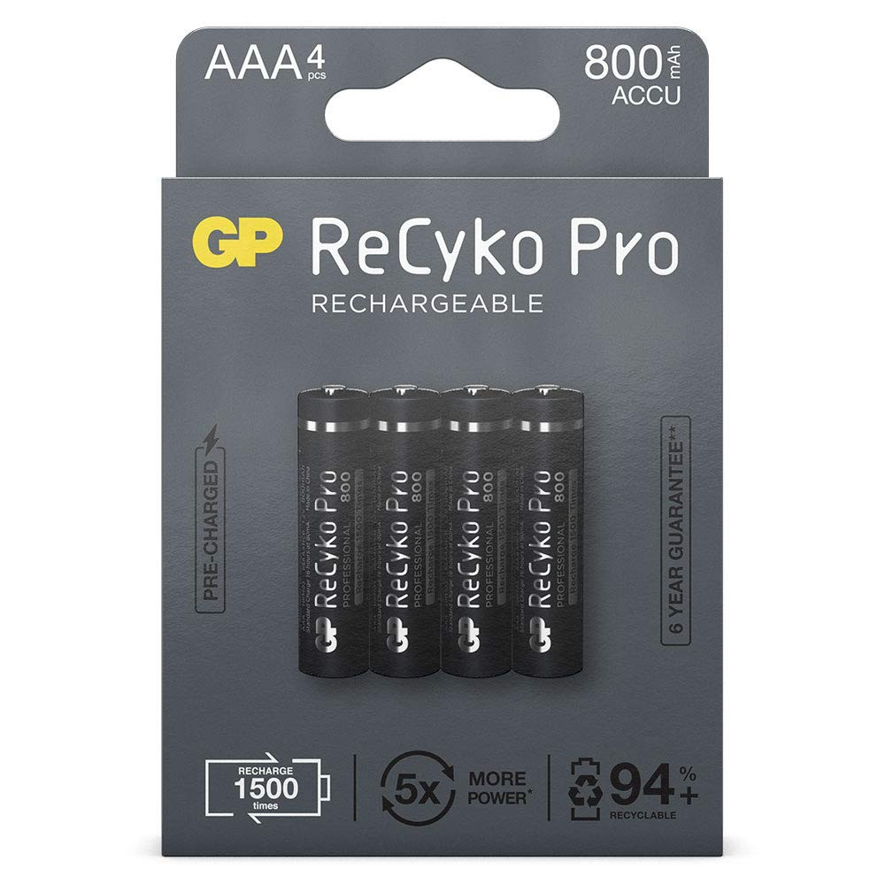 GP ReCyko Rechargeable Batteries High Performance | Selffix DIY