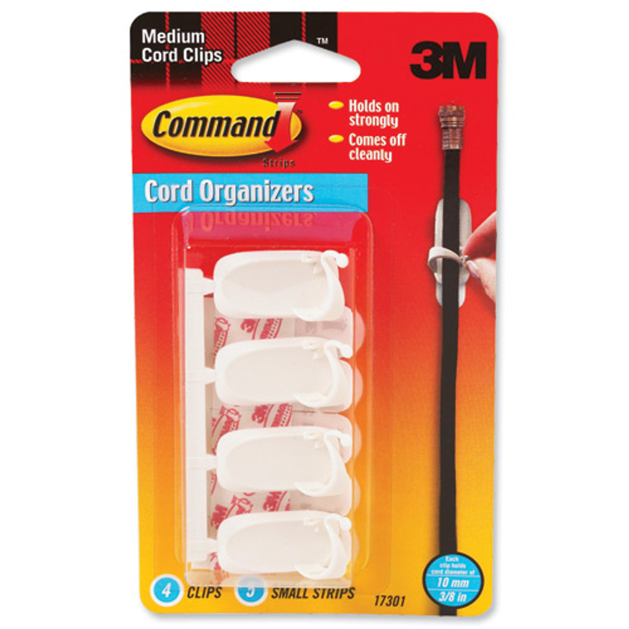 3M Command Cord Clips (Assorted Sizes) | Selffix DIY