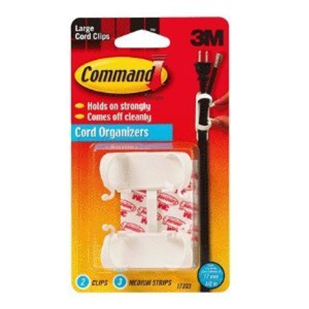 3M Command Cord Clips (Assorted Sizes) | Selffix DIY