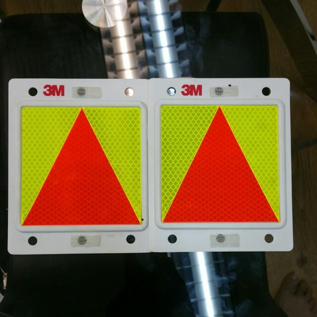 3M Probation Plate (Reflective License Plate) - Selffix DIY Online Store