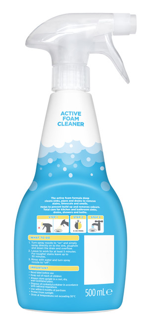 Buster Sink & Drain Active Foam Cleaner | Selffix DIY