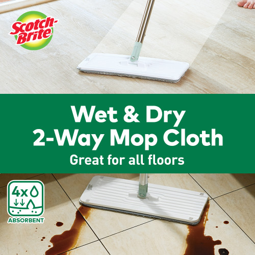 3M Scotchbrite HFB002 Hands Free Compact Mop | Selffix DIY