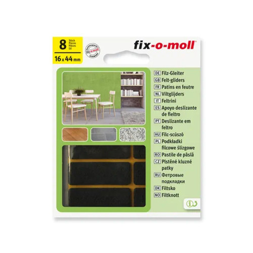 Fix-O-Moll Felt Gliders Self Adhesive (Assorted Types) | Selffix DIY