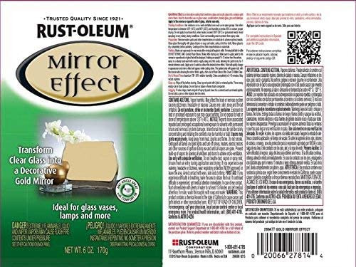 Rust-Oleum Mirror Effect Gold 6oz | Selffix DIY