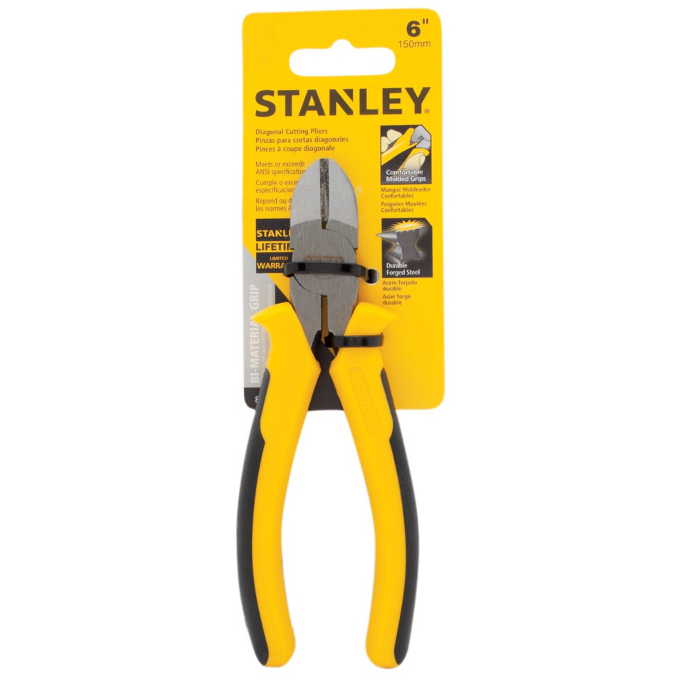 Stanley STHT84027-8 diagonal Cutting Pliers 6 inch | Selffix DIY