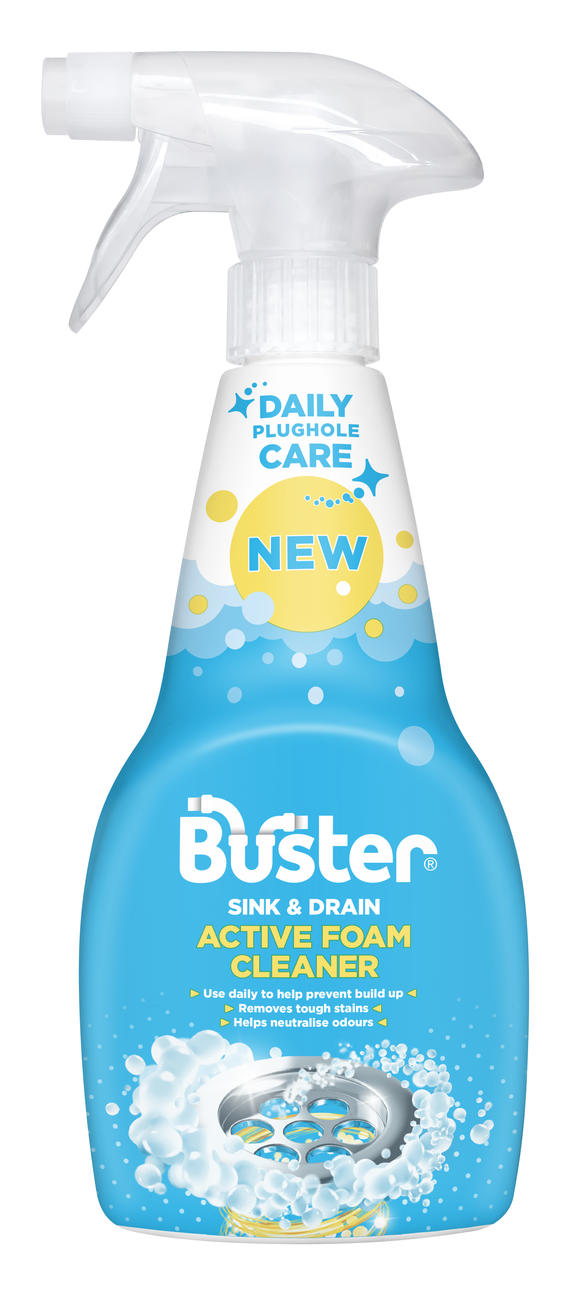 Buster Sink & Drain Active Foam Cleaner | Selffix DIY