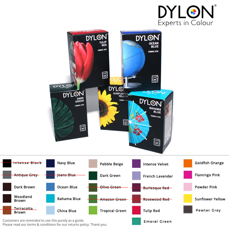 Dylon Machine Dyes - Selffix DIY Online Store
