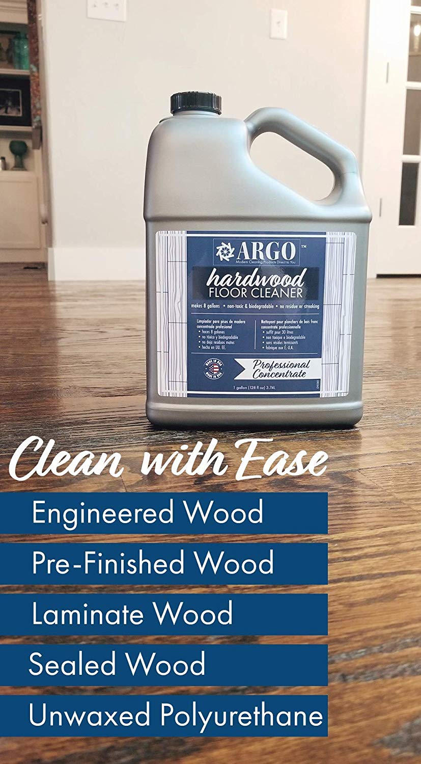 Argo Industrial Hardwood Floor Cleaner (1-gallon) | Selffix DIY