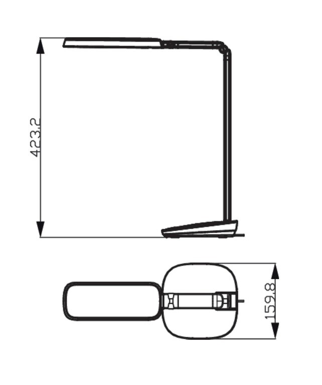 Philips RobotPlus DSK601 14W 40K White LED Desk Lamp | Selffix DIY