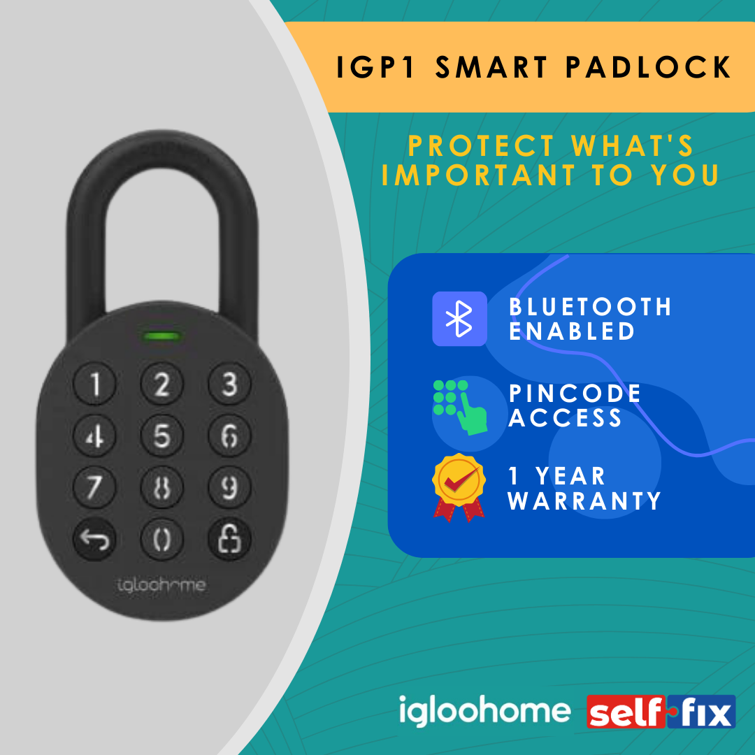 IglooHome IGP1 Smart Padlock Selffix DIY