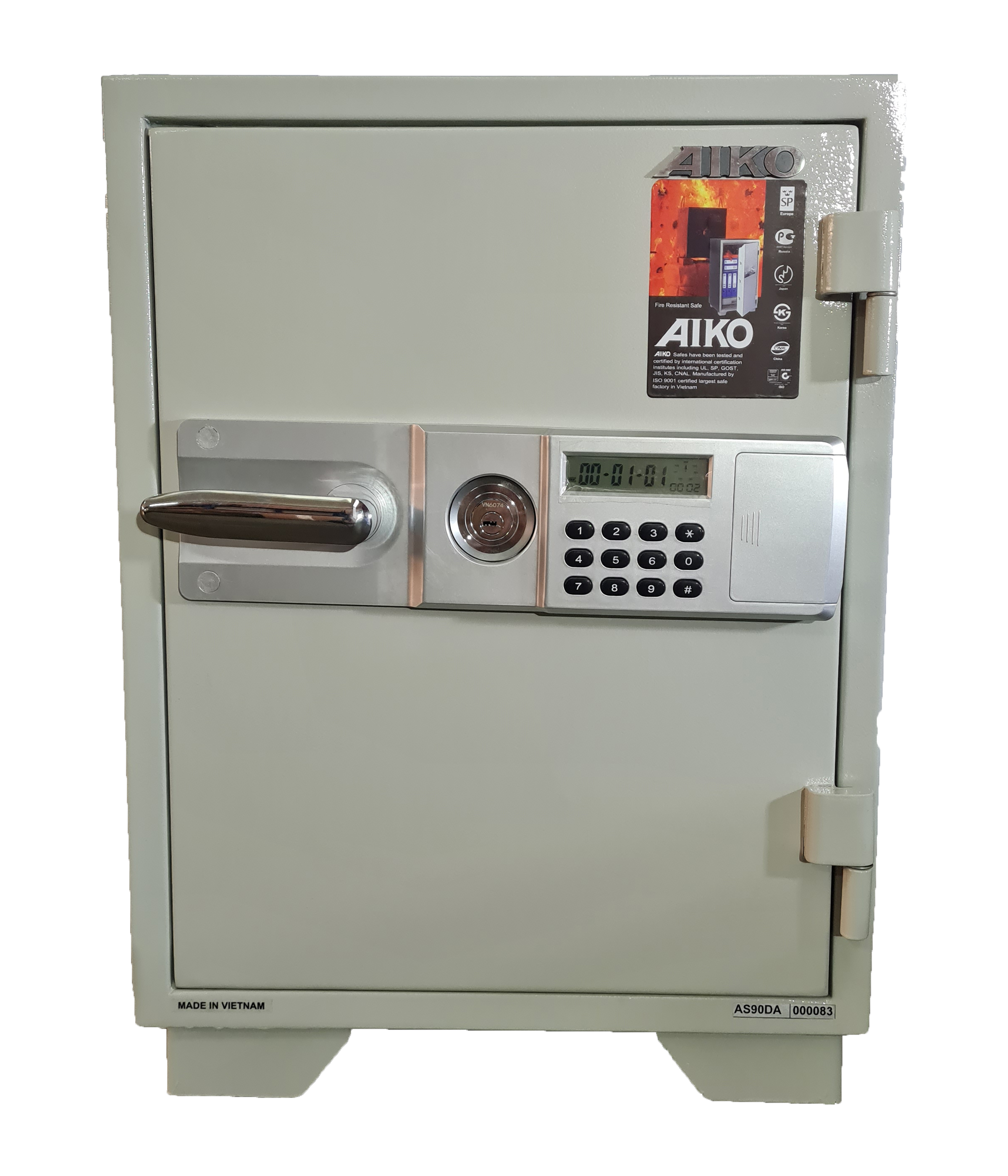AIKO Digital Keypad Fire Safe | Selffix DIY