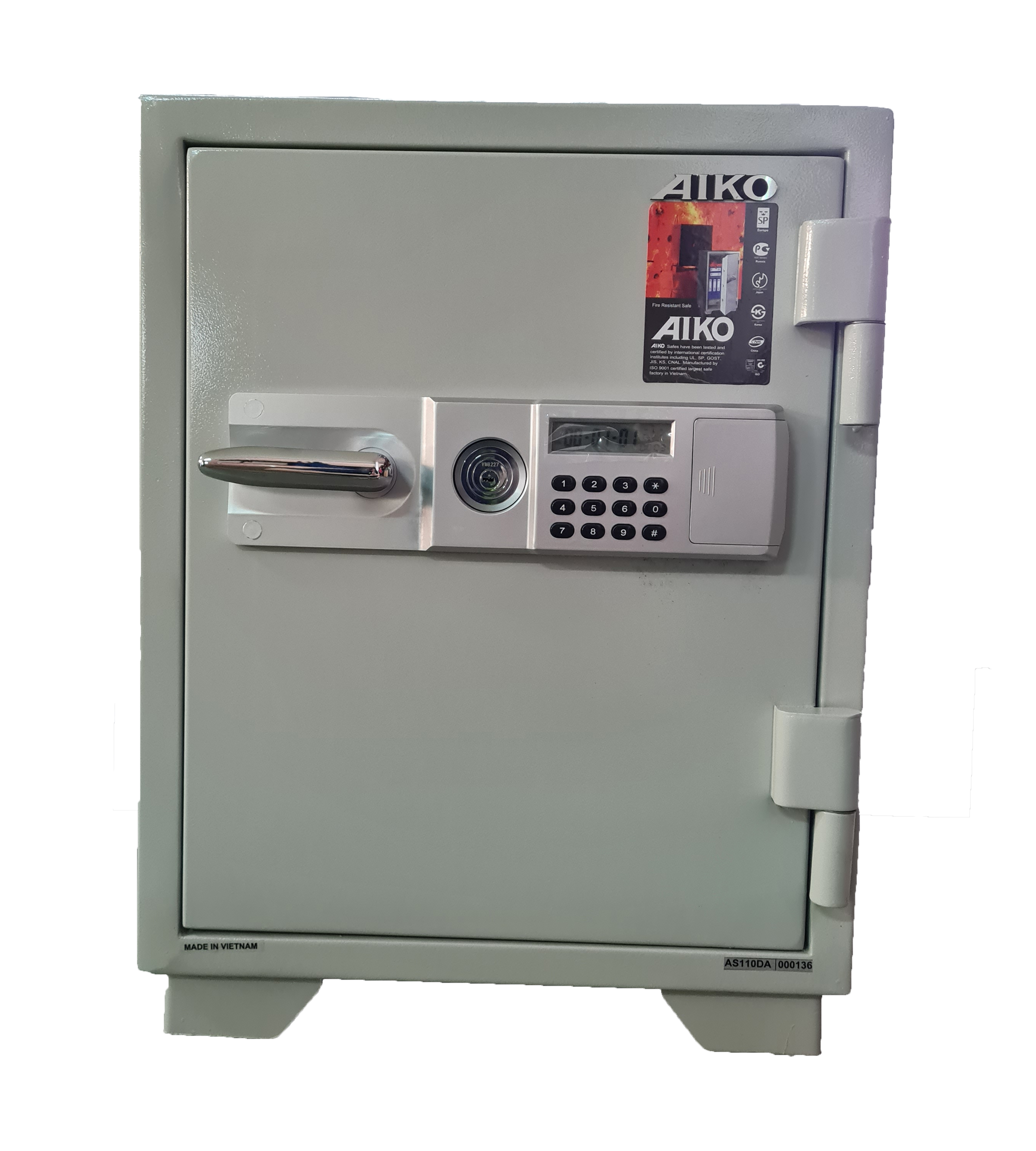 AIKO Digital Keypad Fire Safe | Selffix DIY