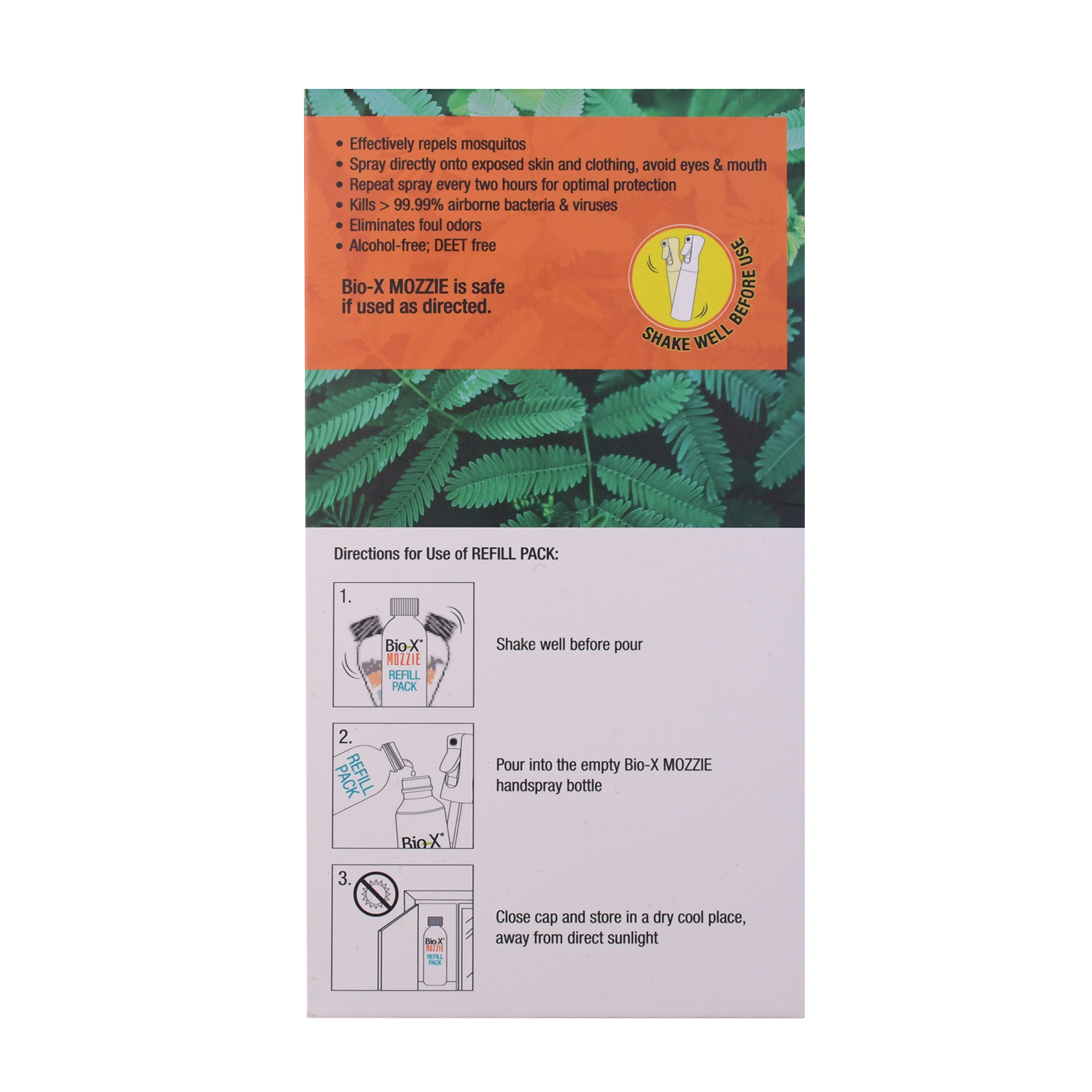 Bio-X MOZZIE HS 100ml & Refill 300ml -Set 400ml | Selffix DIY