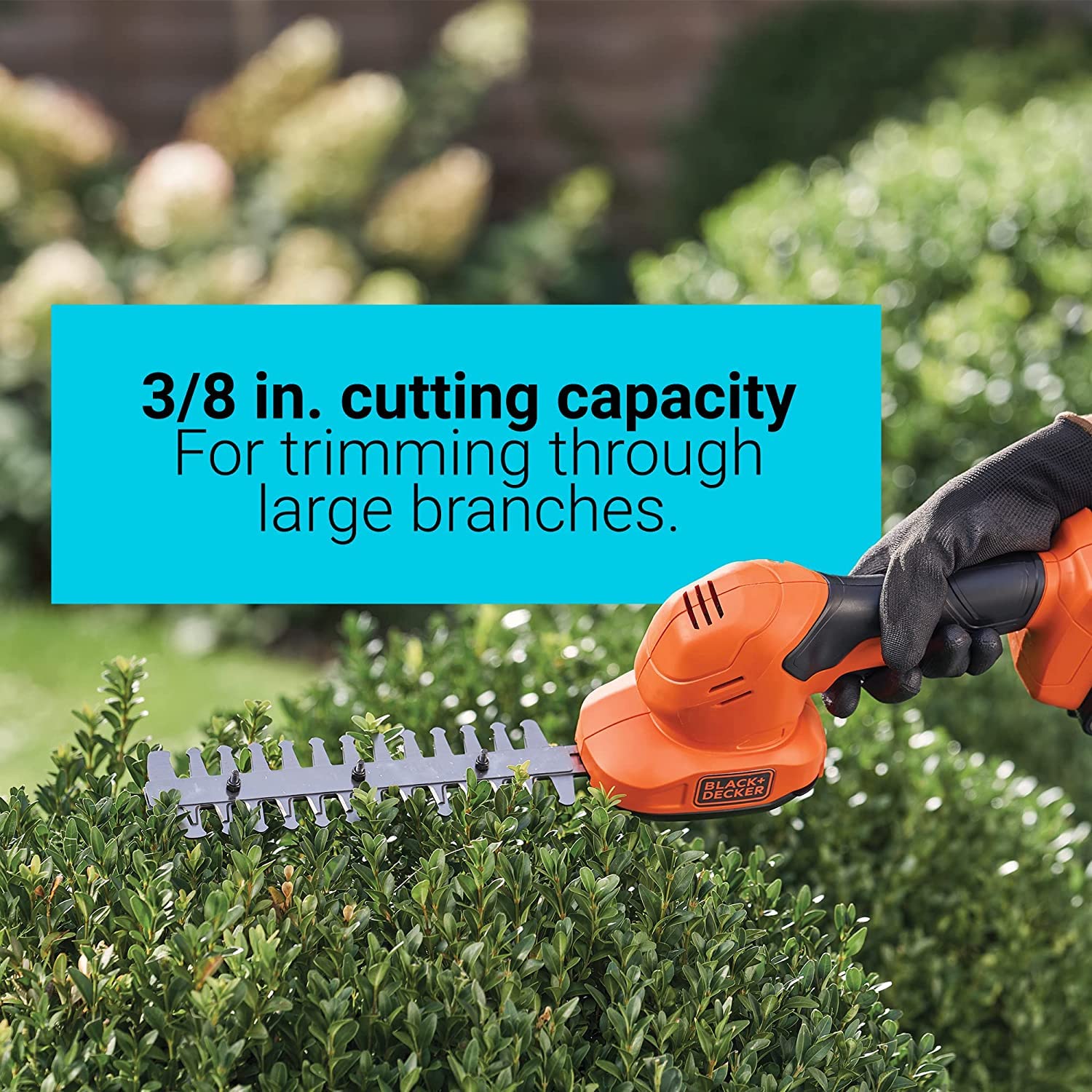 Black and Decker BCSS20D1 18V Cordless Shear Shrubber | Selffix DIY