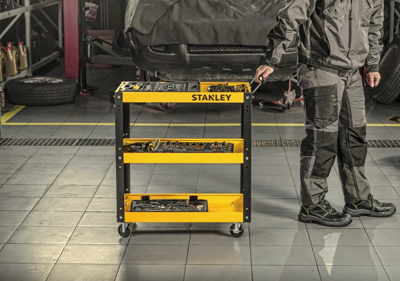 Stanley STST74322-8 Trolley Cart | Selffix DIY