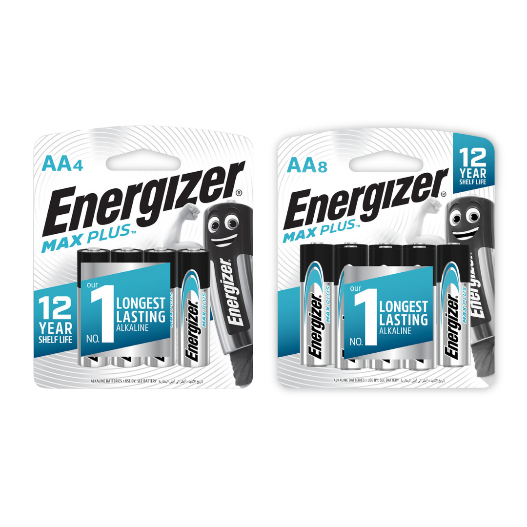 Energizer Max Plus Alkaline batteries | Selffix DIY