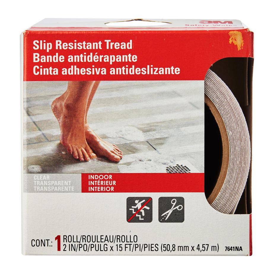 3M Safety-Walk Tub and Shower Tread 7641, 2-Inch by 180-Inch Roll ...