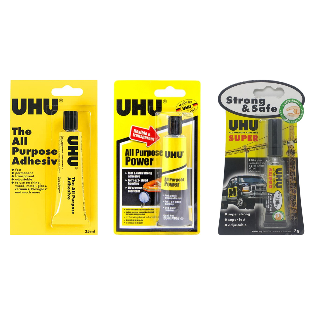 UHU All Purpose Adhesive/Glue (Assorted Types) | Selffix DIY