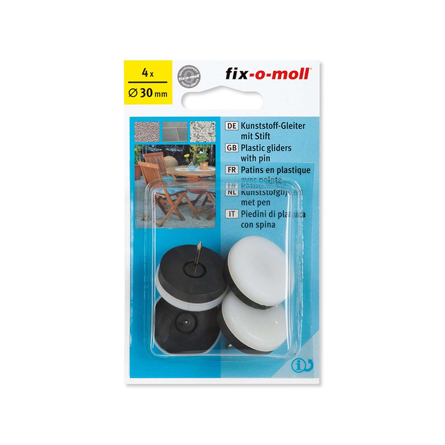 Fix-O-Moll Plastic Gliders with Pin & Insulate (Assorted Sizes ...
