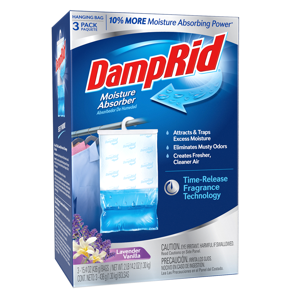Damprid Hanging Moisture Absorber Lavender Vanilla 14 oz FG80LV ...