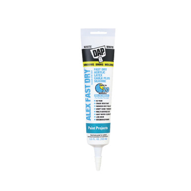 DAP Alex Plus Fast Dry Acrylic Latex Caulk White 162ml - Selffix DIY ...