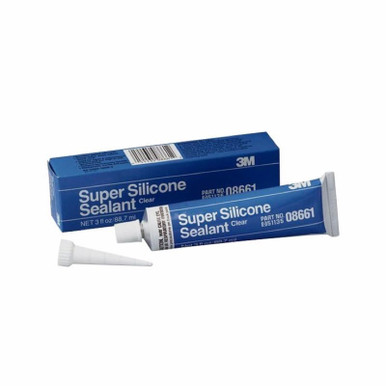 3M PN08661 Clear Super Silicone Seal 3oz | Selffix DIY