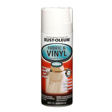 Rust-Oleum Fabric & Vinyl Spray White | Selffix DIY