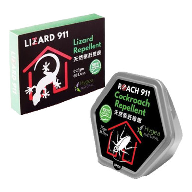 LIZARD 911 (25g) + ROACH 911 (75g) Pest Repellent Bundle | Selffix DIY