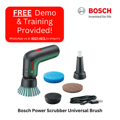 Bosch Power Scrubber Universal Brush Set | Selffix DIY