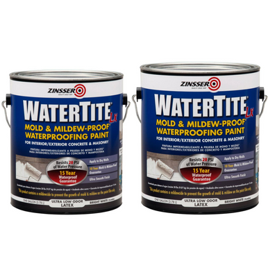 Zinsser Watertite Waterproof Paint (Assorted Sizes) | Selffix DIY