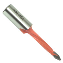 LH V-Point Drill, 4.76mm Dia, 58mm Length, 10mm Shank, Southeast Tool ...