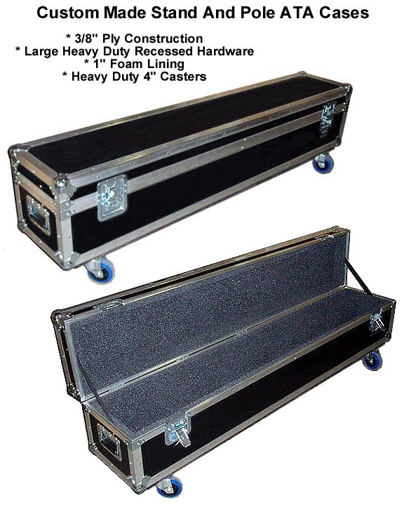 Case for Trade Show Booths, Podiums, Backdrops, Stands, and Rigging