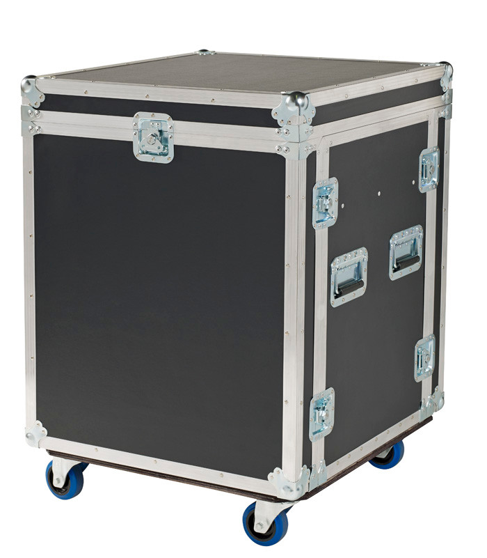 BEHRINGER X32 'COMPACT' ATA 3/8" Mixer/Rack Case w/Wheels - Road Cases