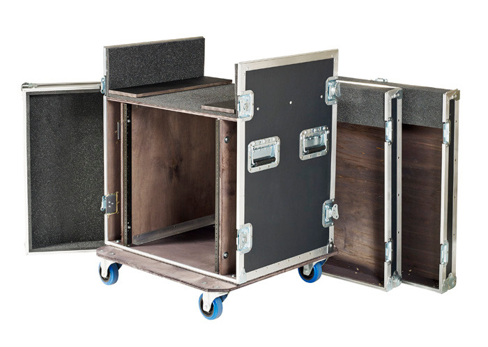 BEHRINGER X32 'COMPACT' ATA 3/8" Mixer/Rack Case w/Wheels - Road Cases