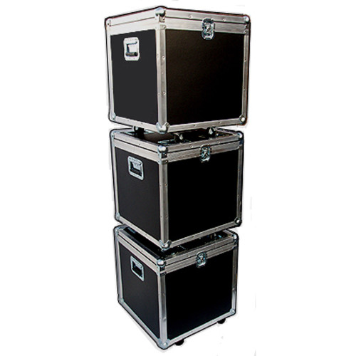 Stackable Utility Trunk with Wheels, 21x21x21