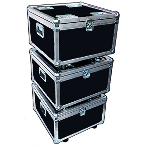 Stackable Utility Trunk with Wheels, 23x23x13