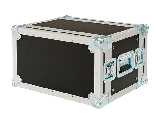5 Space 6u 12" Deep Heavy Duty 3/8" ATA Effects Rack Case